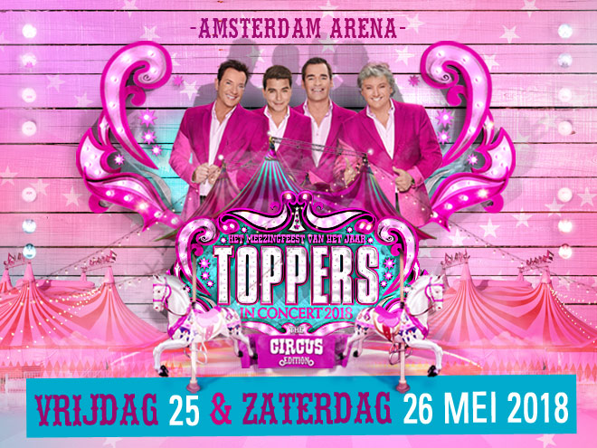 Officieel verkooppunt Ticketpoint - Arrangementen Toppers in Concert