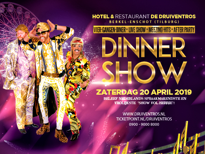 Dinnershow | De Druiventros | Een 'Kermis van plezier'! | Ticketpoint