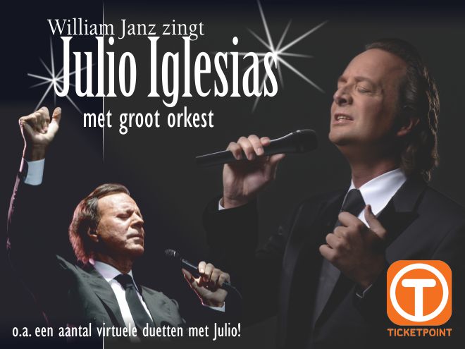 William Janz zingt Julio Iglesias in Circustheater Scheveningen ...