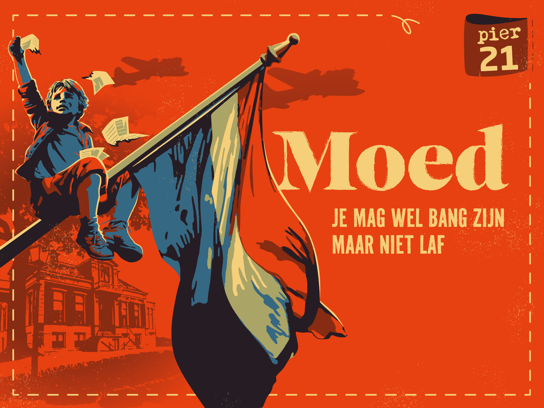 Moed - Je mag bang zijn maar niet laf - Ticketpoint